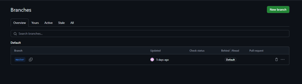 【Github】There isn't anything to compare.と表示される問題について解決します。